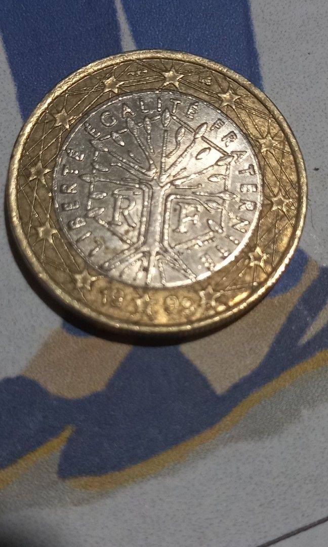 Error 1 euro coin doubled die, Hobbies & Toys, Memorabilia ...