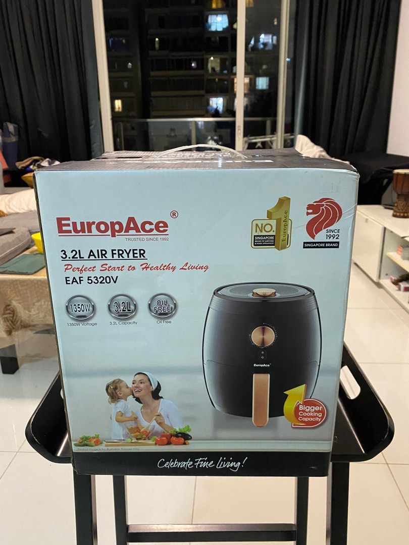 Europace Air fryer, TV & Home Appliances, Kitchen Appliances, Fryers on ...