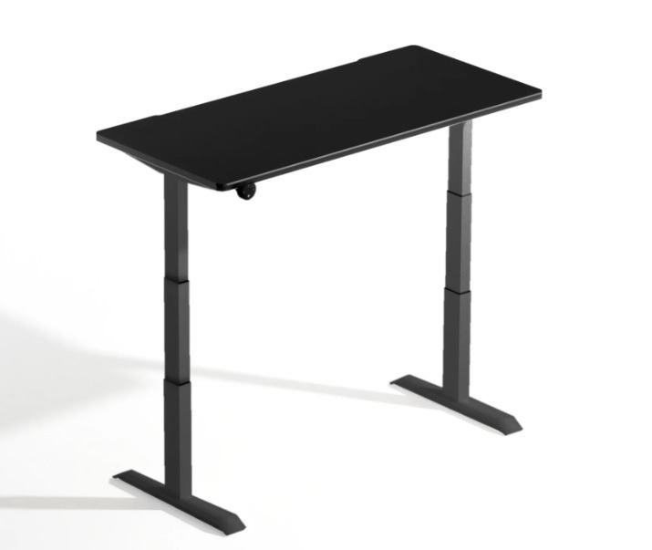 EverDesk Max standing desk, black, 120x60cm, still under warranty ...