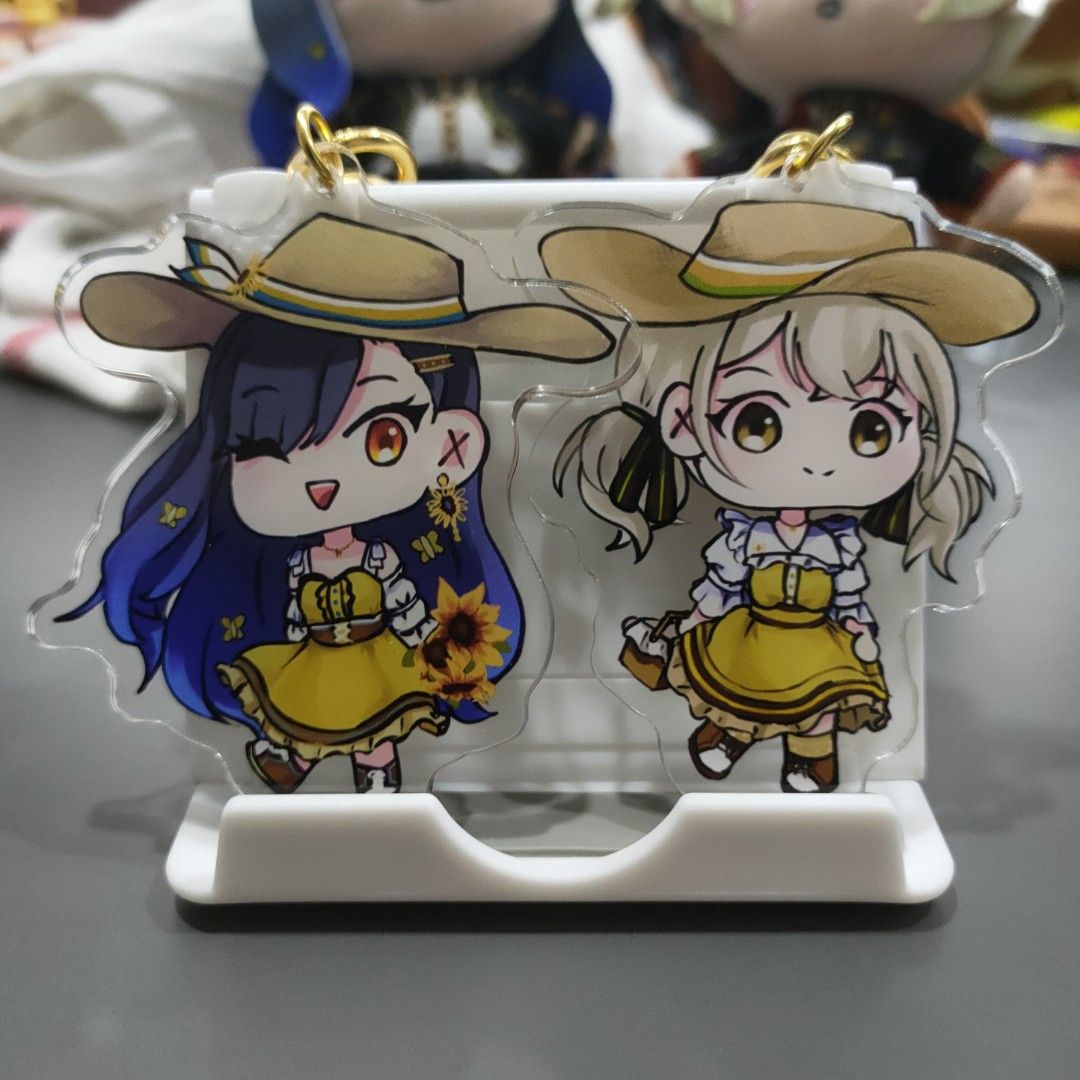 Fanmade An and kohane the vivid old tale Project sekai keychains ...