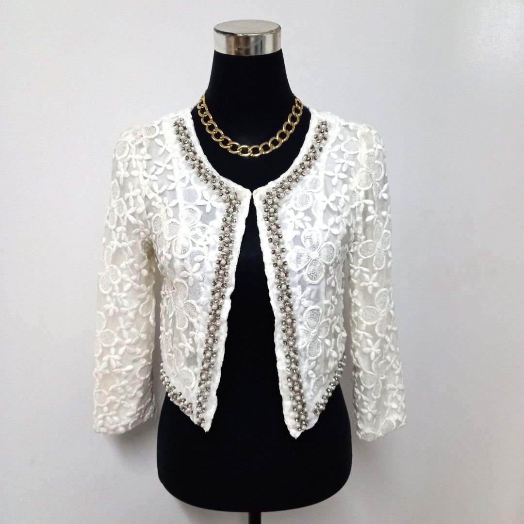 Filipiniana Ins Blazer/Bolero, Women's Fashion, Coats, Jackets and ...