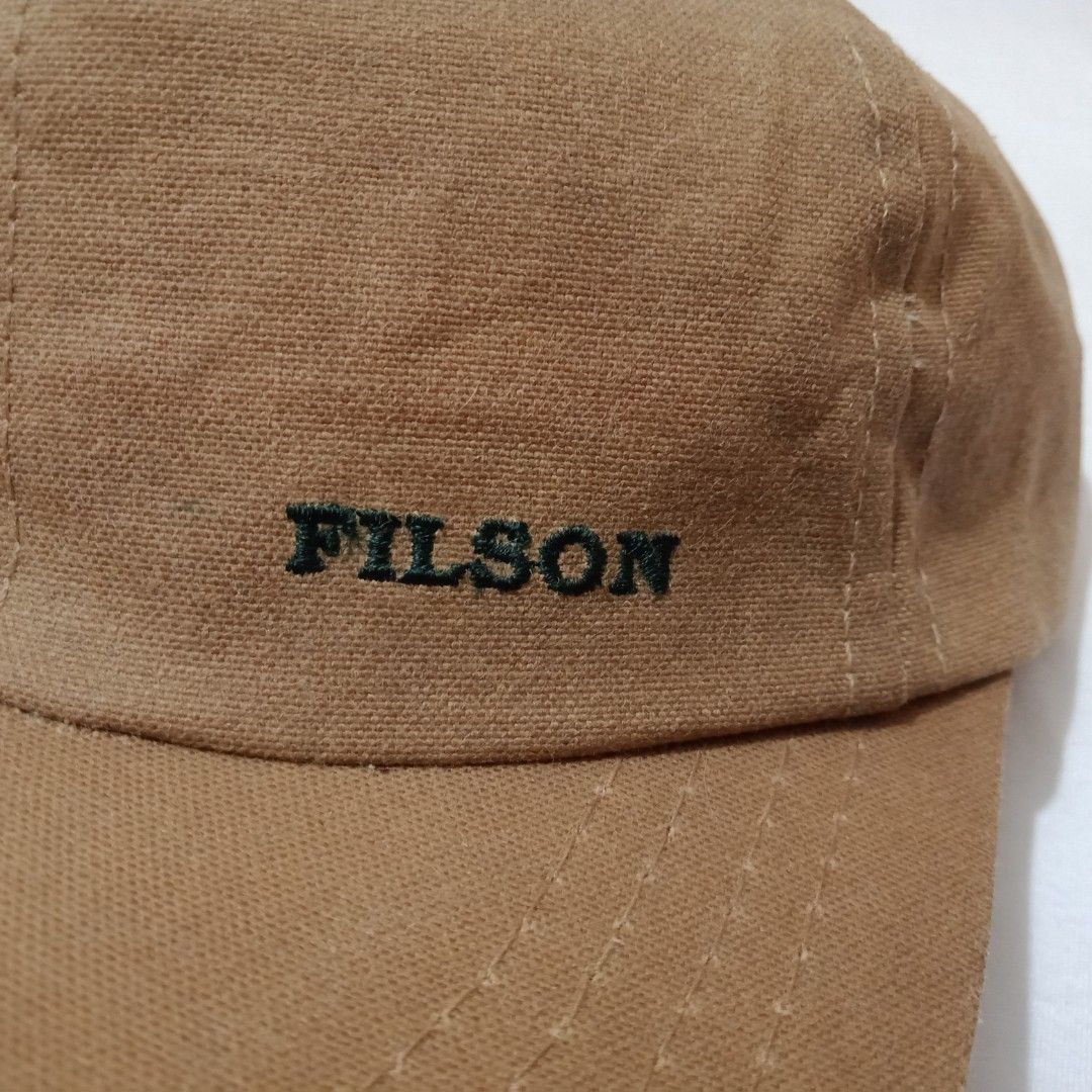 Filson Tin Cloth Waxed Cap, Men's Fashion, Watches & Accessories, Caps ...