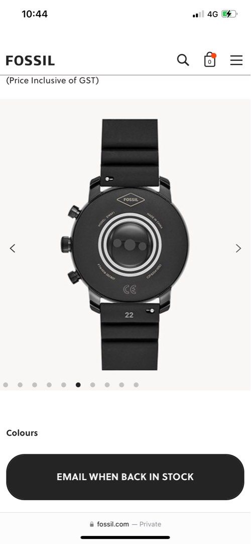 Fossil explorist HR - gen 4 smartwatch, Luxury, Watches on Carousell