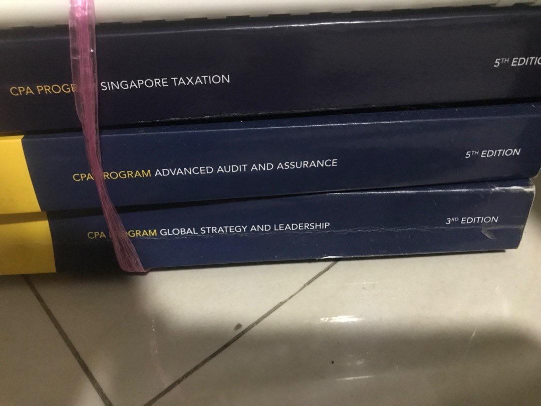 Free CPA textbooks, Hobbies & Toys, Books & Magazines, Textbooks on ...