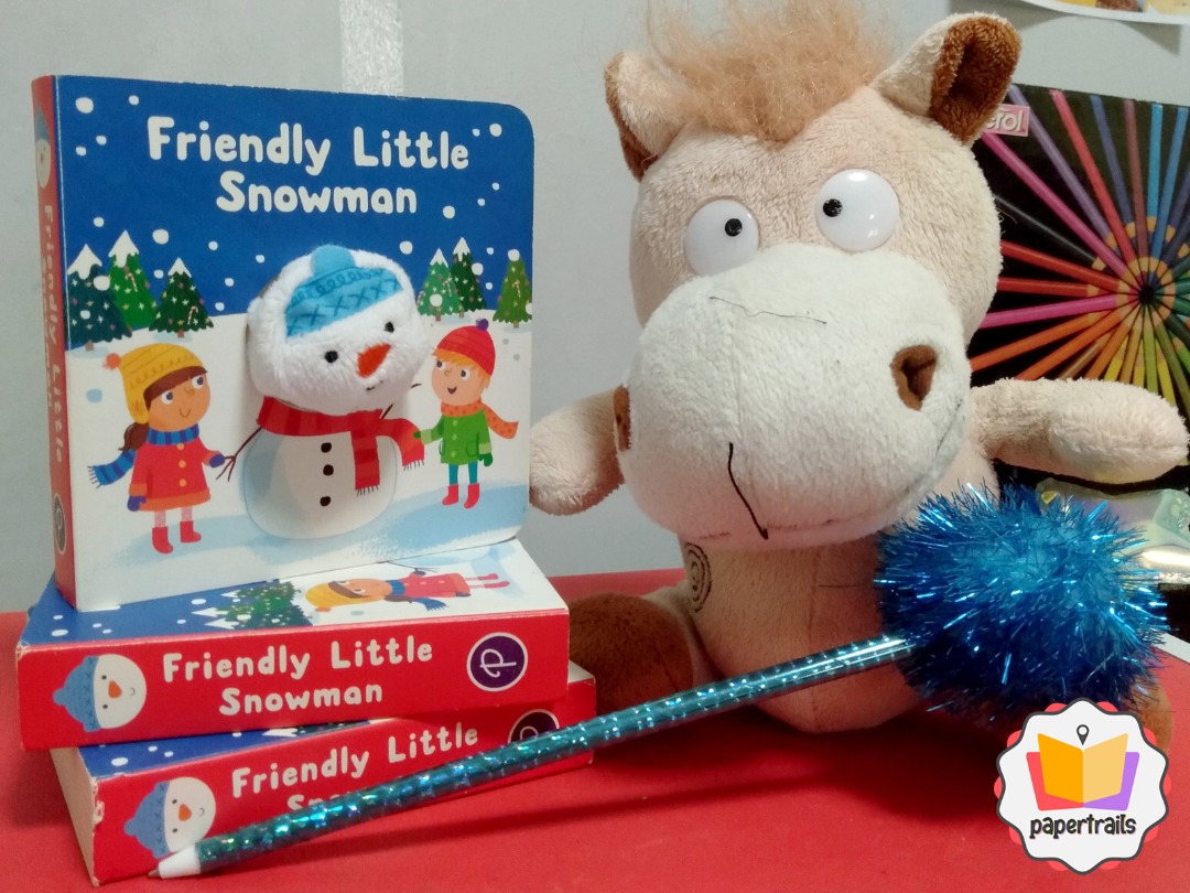 Friendly Little Snowman (children's book with finger puppet, board book ...