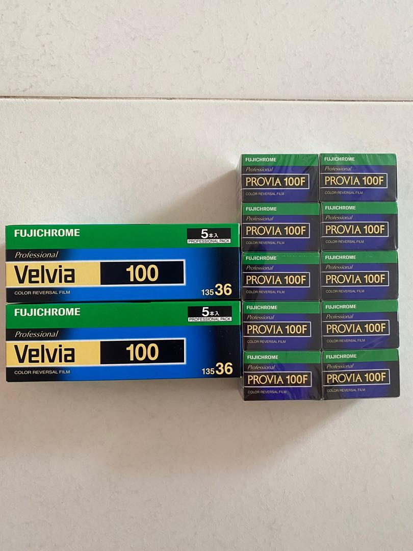 Fujifilm Provia Velvia 35mm Slide Film, Photography, Photography ...