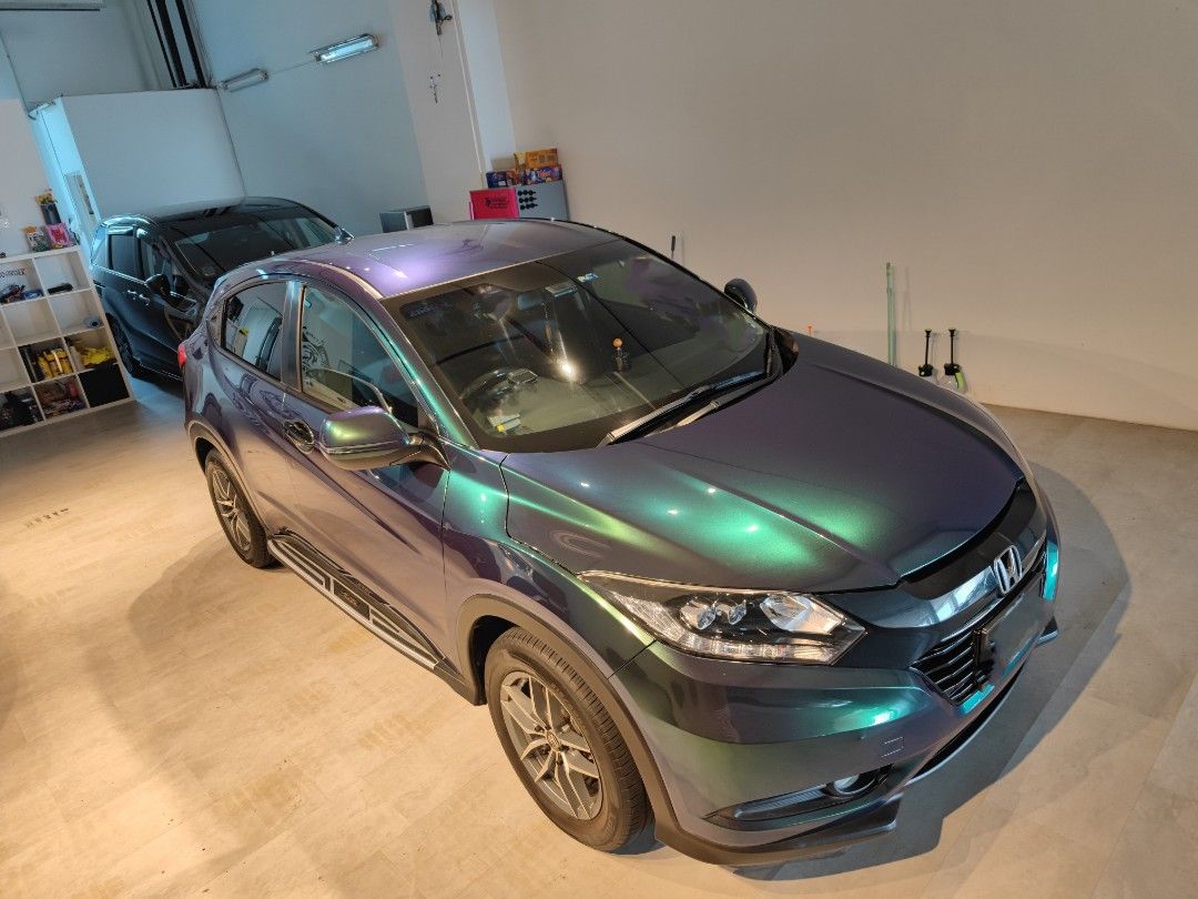 Full Car Wrap in Glossy Ghost Color, Car Accessories, Car Workshops ...