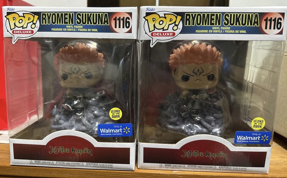 Funko Pop! Deluxe: Jujutsu Kaisen - Sukuna (Glow) Vinyl Figure (Walmart ...