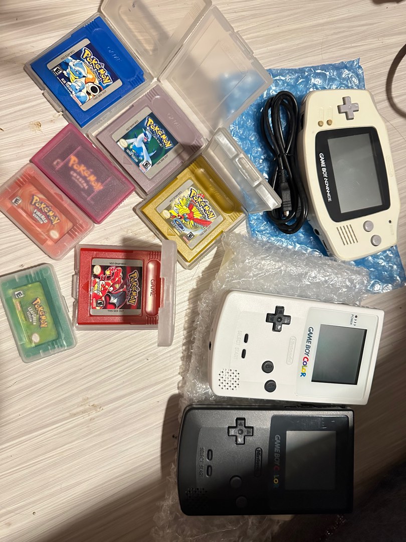 Gameboy advance and color, Video Gaming, Video Game Consoles, Nintendo ...