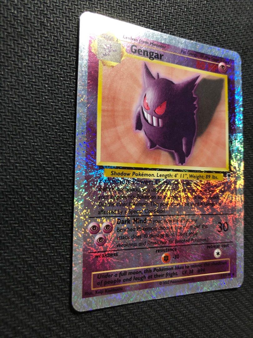 Gengar Reverse Holo Legendary Collection on Carousell
