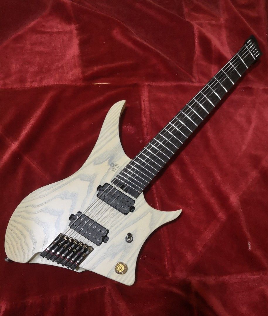 GOC Materia 7 headless guitar not strandberg steinberger nk ibanez ...