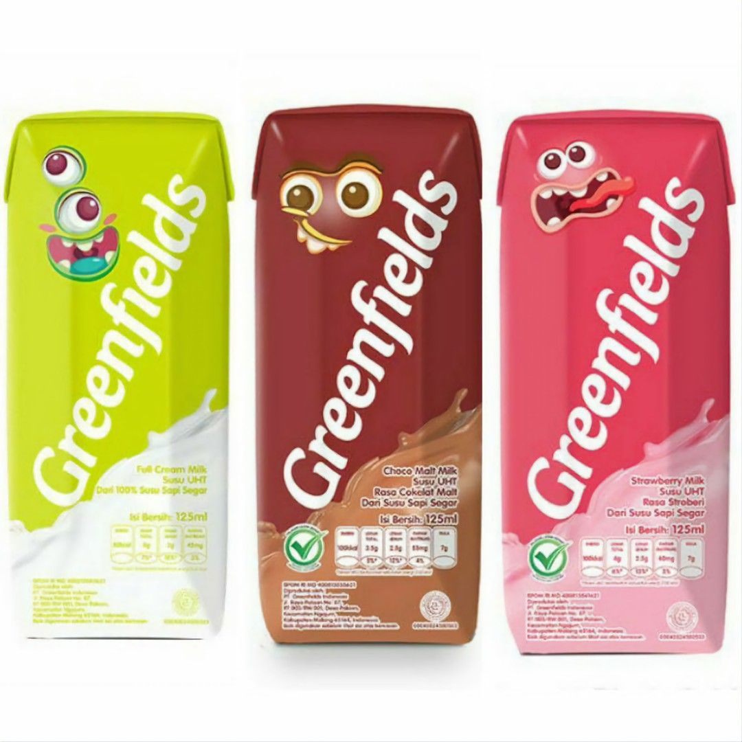 Greenfields UHT Milk 105ml, Food & Drinks, Beverages on Carousell