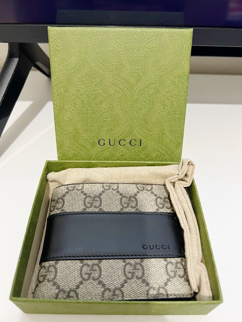 Gucci Supreme Wallet, Luxury, Bags & Wallets on Carousell