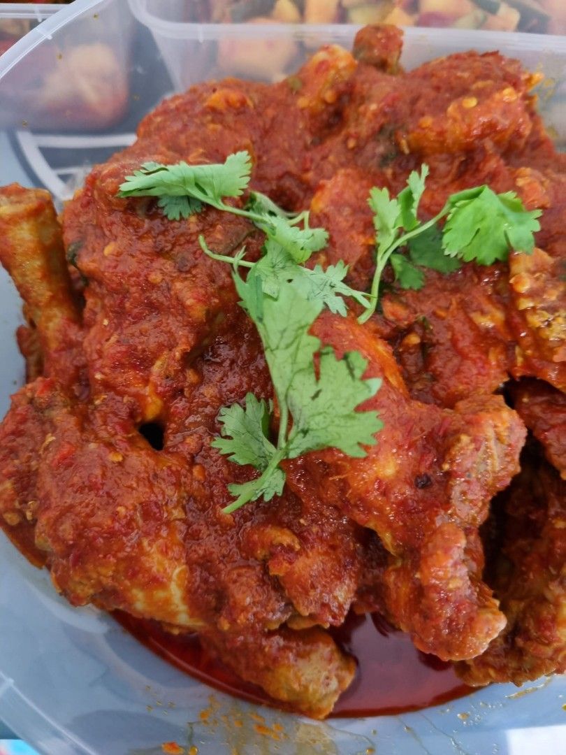 Halal Food, Lauk Raya 2023, SAMBAL GORENG PENGANTIN 1kg/1RENDANG LEMBU ...