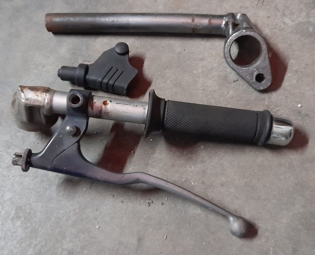 HANDLE SUZUKI FXR 150 DOHC COMPLETE SET LEVER KLAC, Hobbies & Toys ...