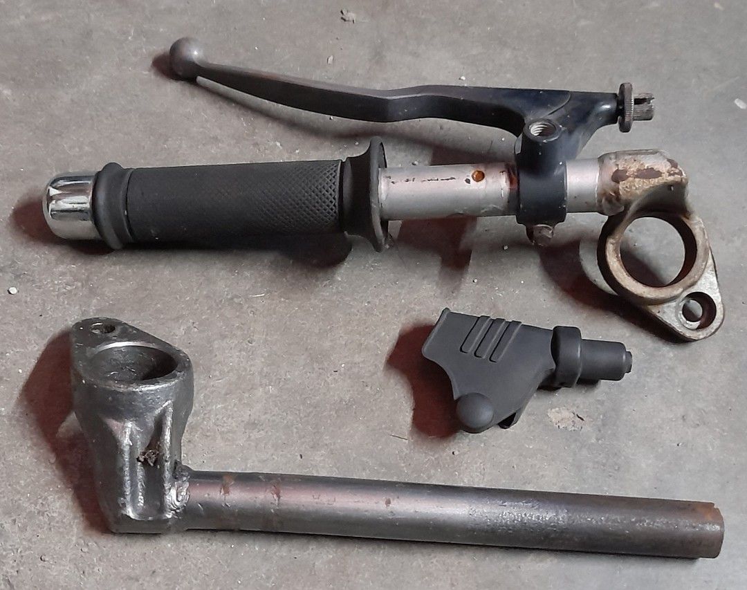 HANDLE SUZUKI FXR 150 DOHC COMPLETE SET LEVER KLAC, Hobbies & Toys ...