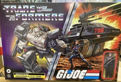 Hasbro Transformers GI Joe Collaborative Megatron HISS Tank Cobra ...