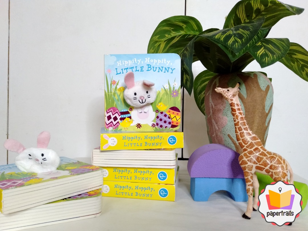 Hippity, Hoppity, Little Bunny (children's book with finger puppet ...