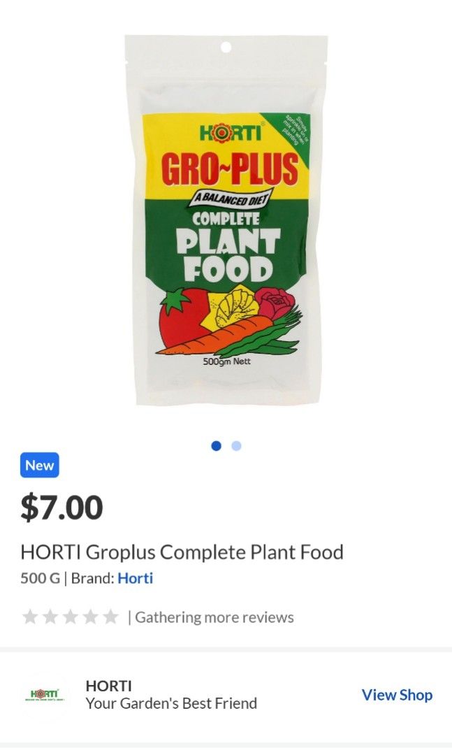 Horti GroPlus Complete Plant Food, Furniture & Home Living, Gardening ...