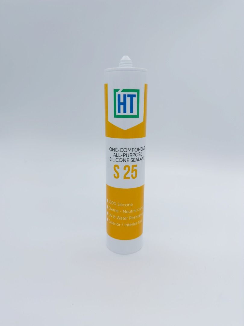 HT S25 All-Purpose Silicone Sealant, Furniture & Home Living, Home ...