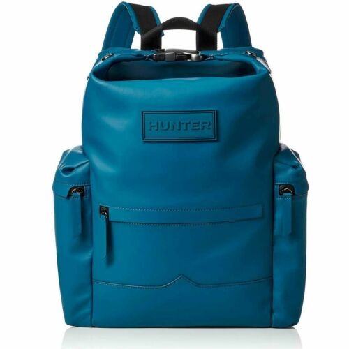 Hunter Original Topclip Rubberised Leather Backpack Bag, Women's ...