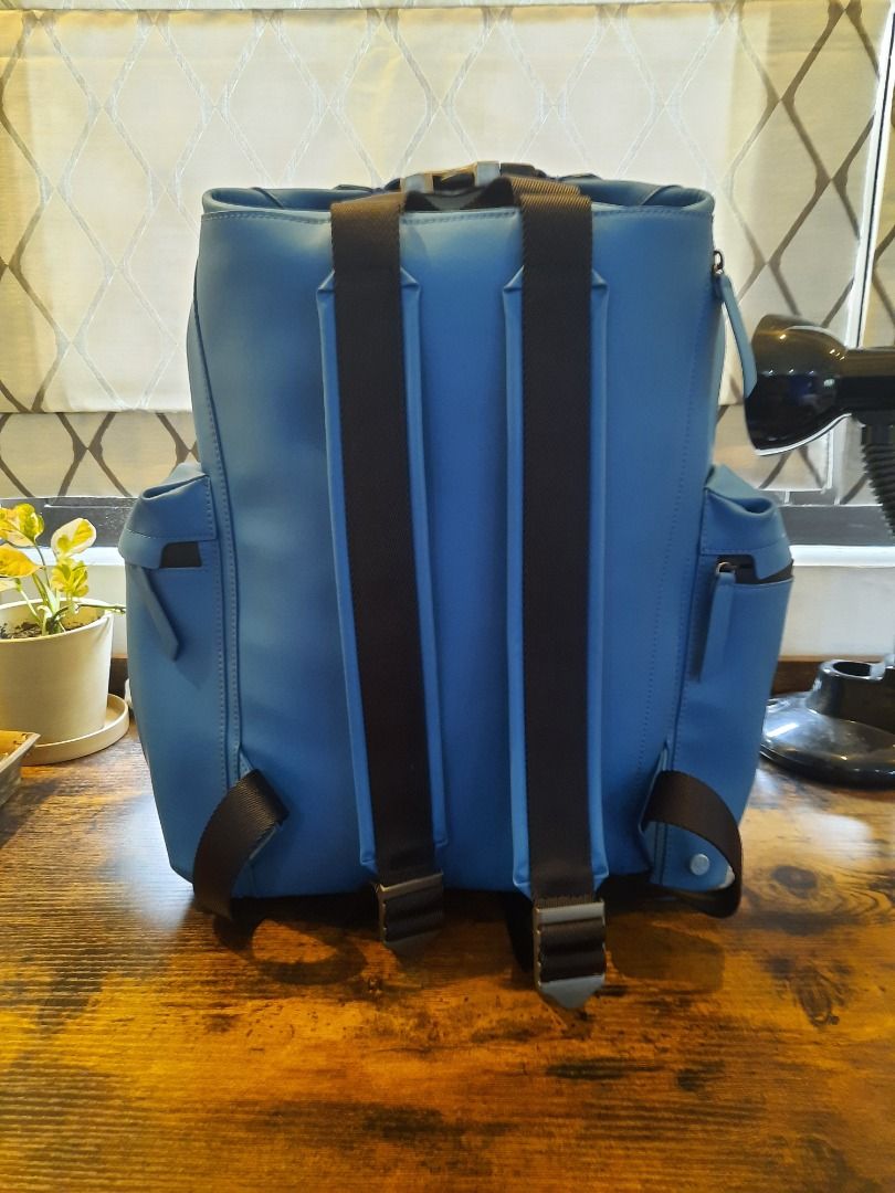 Hunter Original Topclip Rubberised Leather Backpack Bag, Women's ...