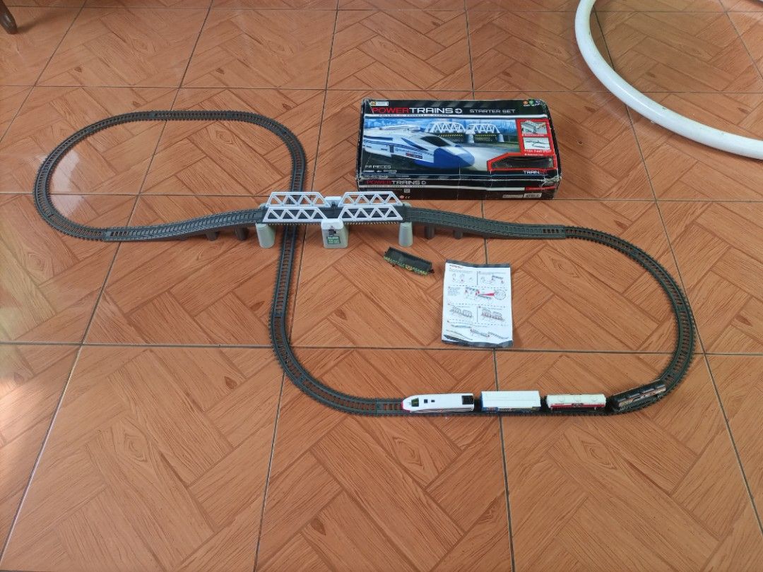 Jakks Pacific power trains starter set trans euro Express on Carousell