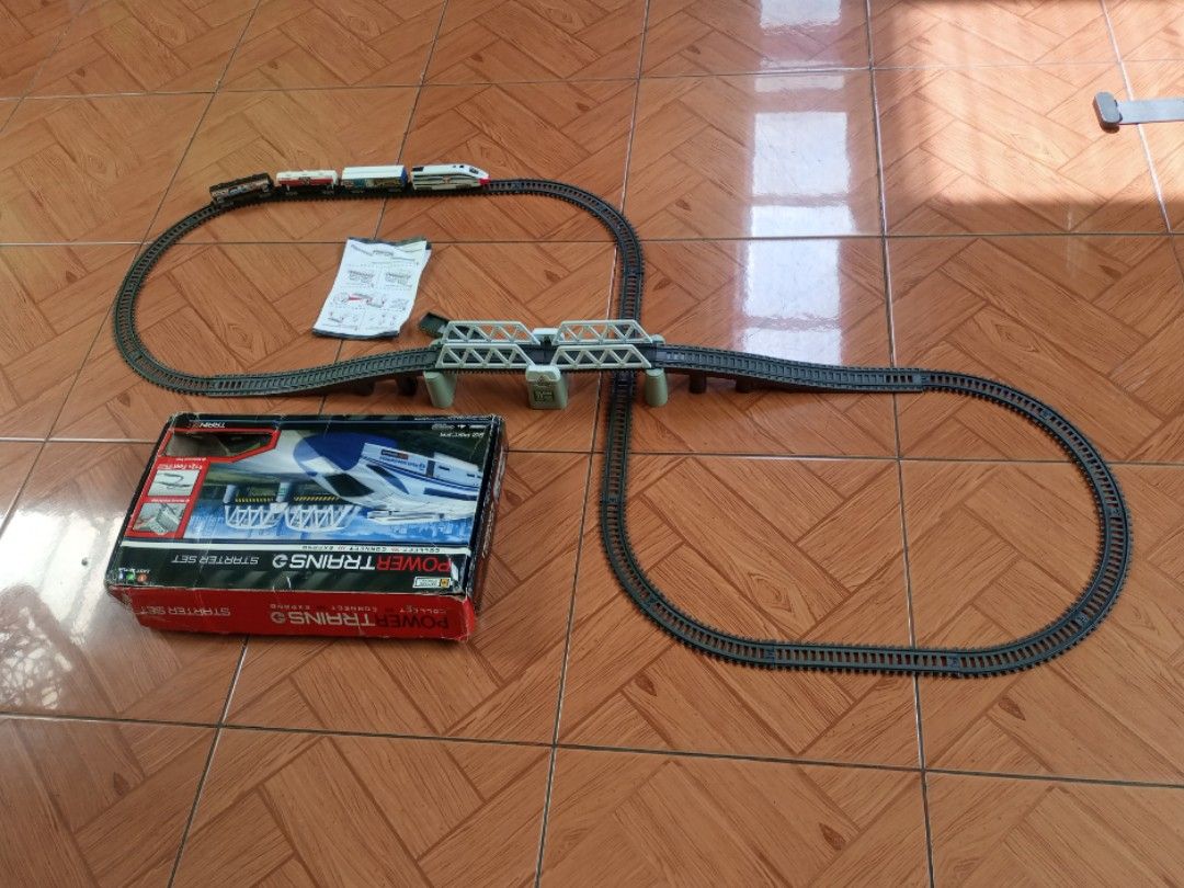 Jakks Pacific power trains starter set trans euro Express on Carousell