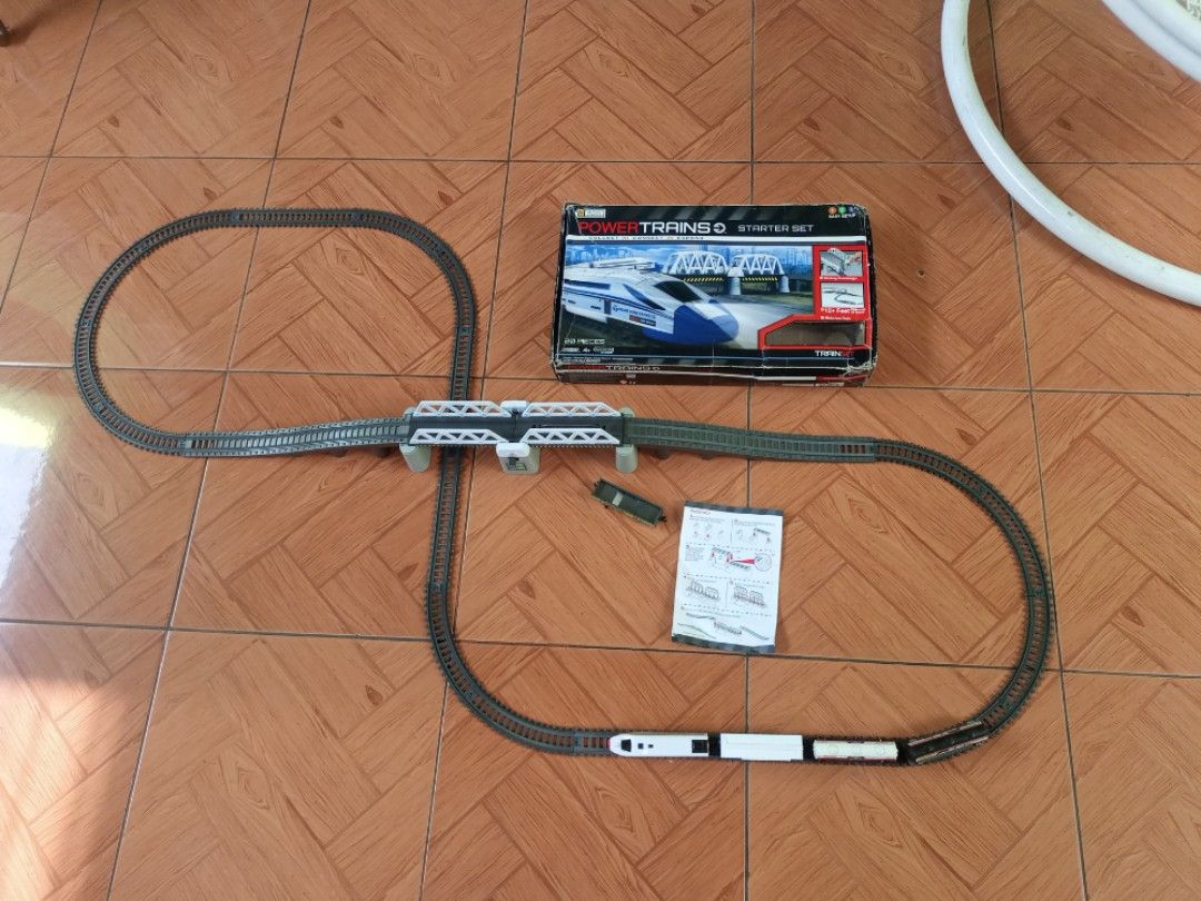Jakks Pacific power trains starter set trans euro Express on Carousell
