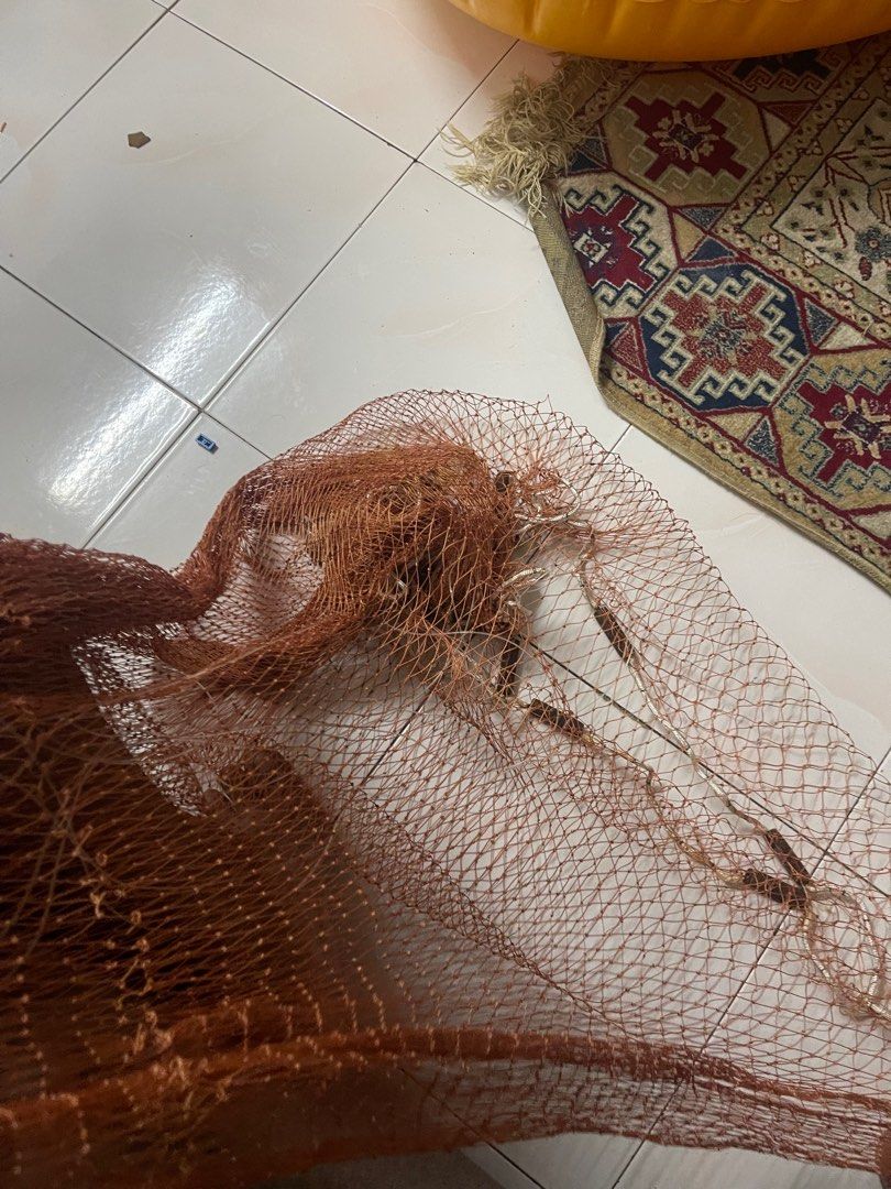 jala 5 kaki + jaring pukat 10 meter + kerusi lipat da, Sports Equipment ...