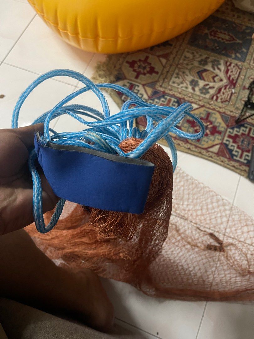 jala 5 kaki + jaring pukat 10 meter + kerusi lipat da, Sports Equipment ...