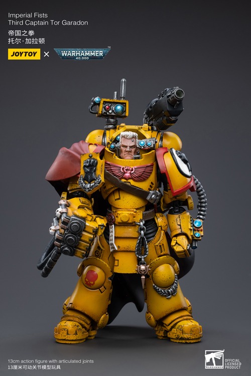 Joy Toy JT3426 - Warhammer 40,000 - 1/18th Scale Imperial Fists: Third ...