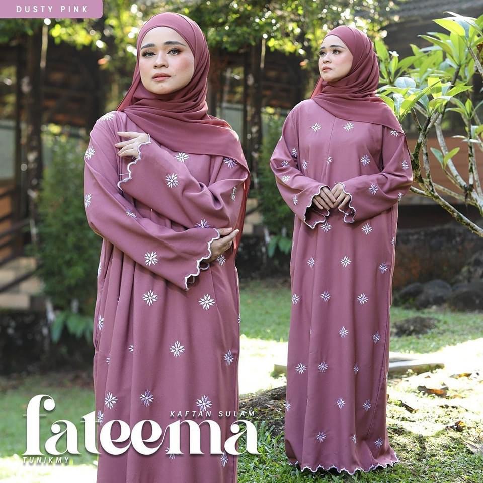 Kaftan Sulam Fateema (PO), Women's Fashion, Muslimah Fashion, Kaftans & Jubahs on Carousell