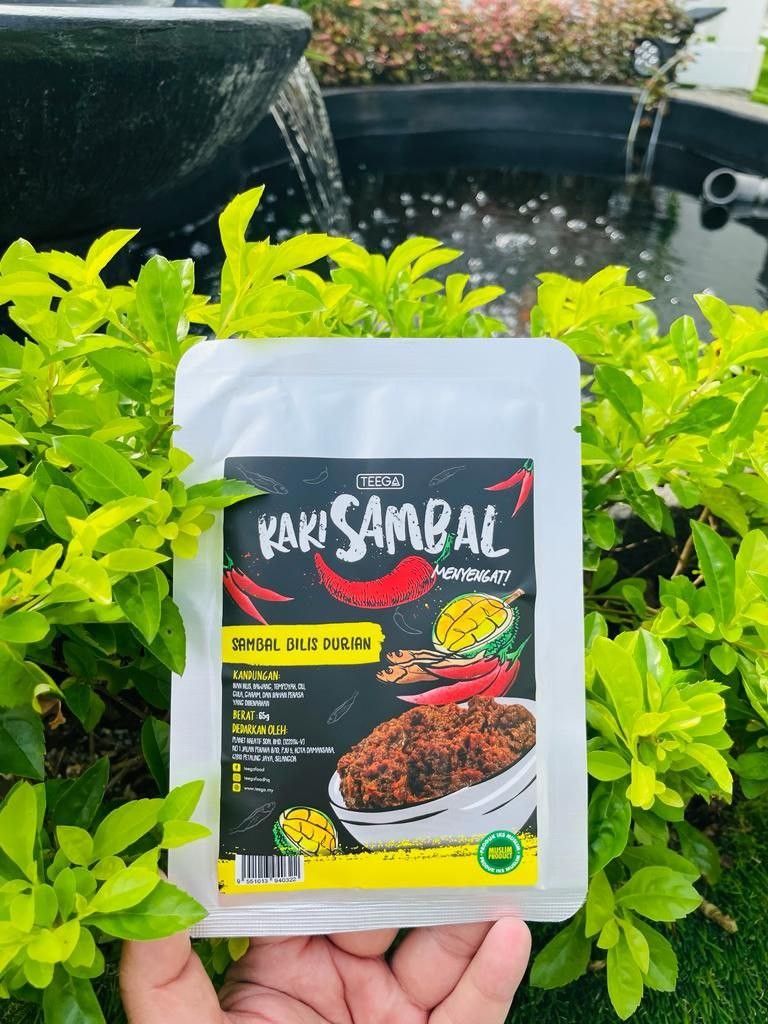 Kaki Sambal TEEGA Sambal Dendeng Sambal Hitam Sambal Bilis Segera, Food ...