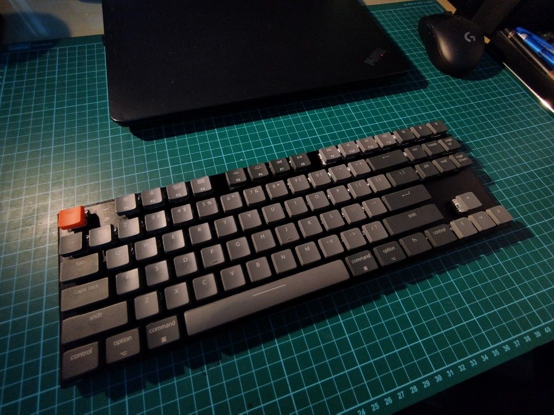 Keychron K1 Keyboard|White Backlight|Hot Swappable, Computers & Tech ...