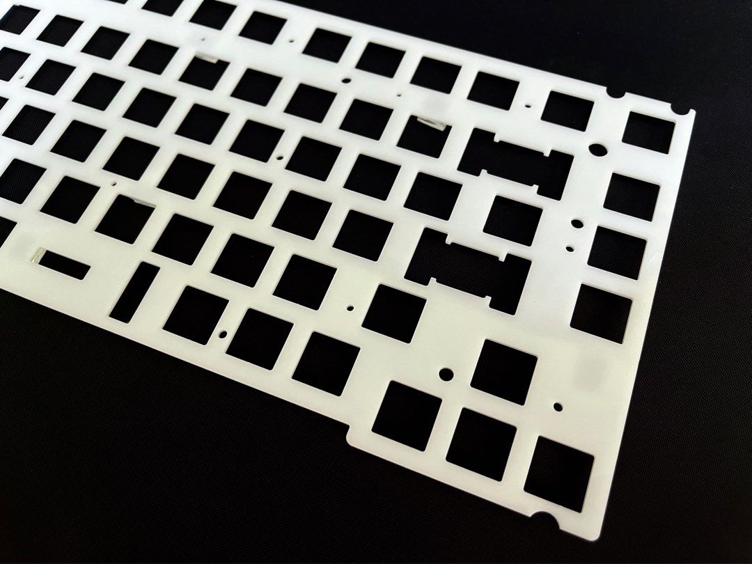 Keychron V1 Custom Plate (POM) *Negotiable, Computers & Tech, Parts ...