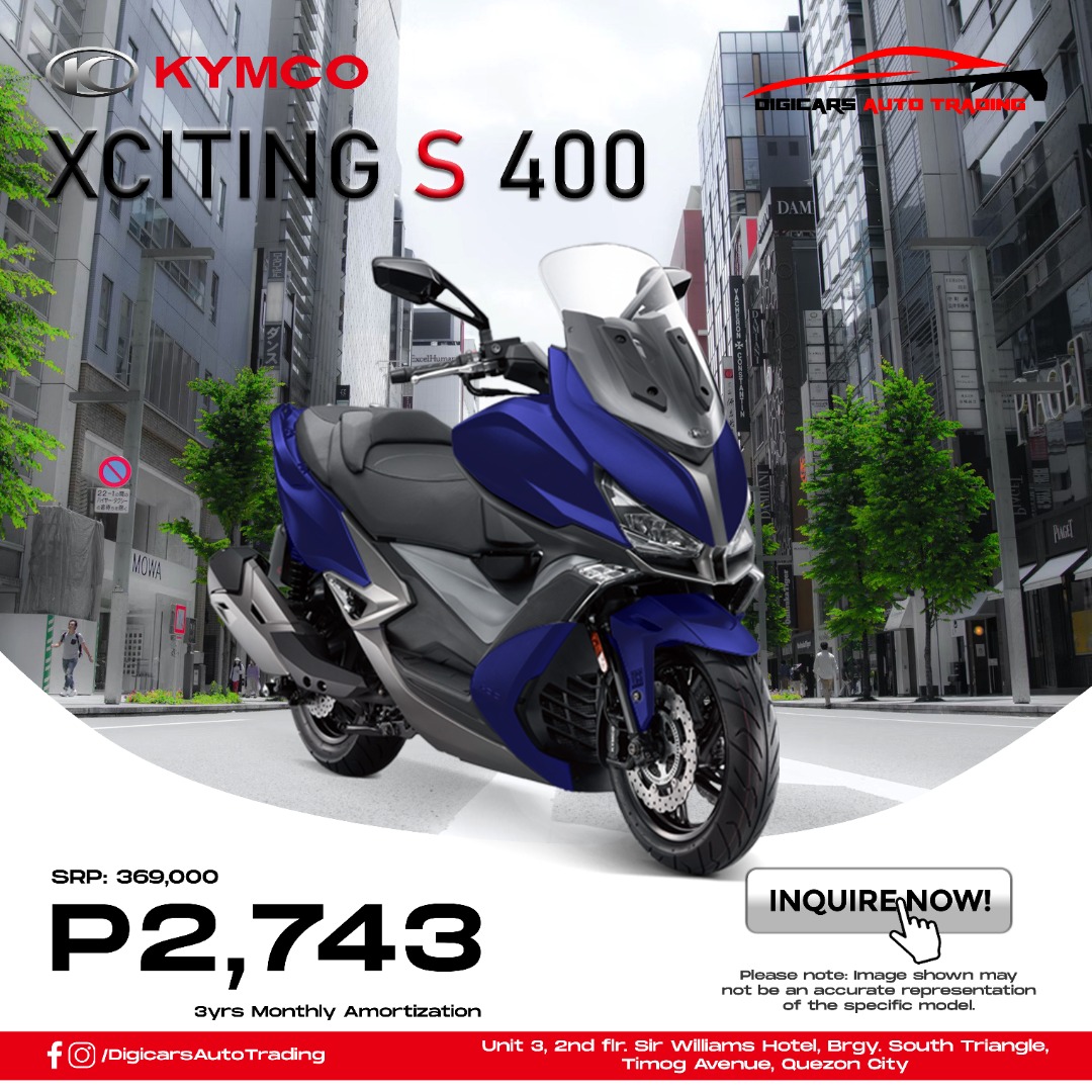 Kymco XCITING S 400, Motorbikes, Motorbikes for Sale on Carousell