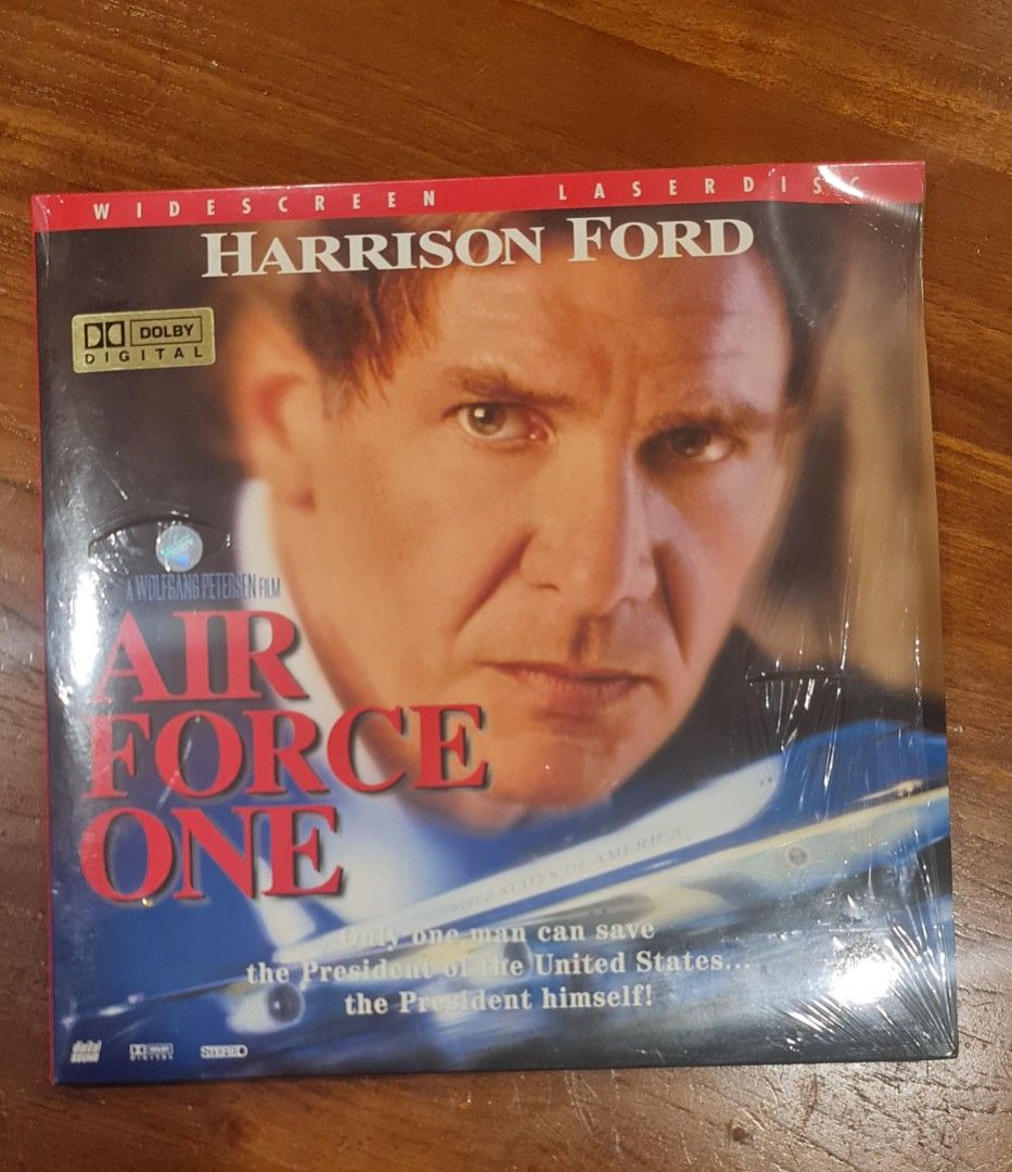 Laser disc Movie : Air force One, Musik & Media, CD, DVD & Lainnya di ...