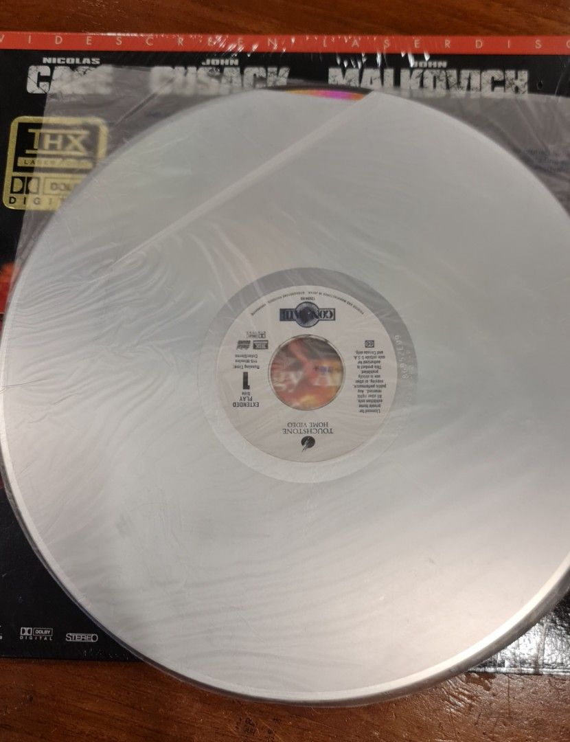 Laser disc Movie : Con Air, Musik & Media, CD, DVD & Lainnya di Carousell