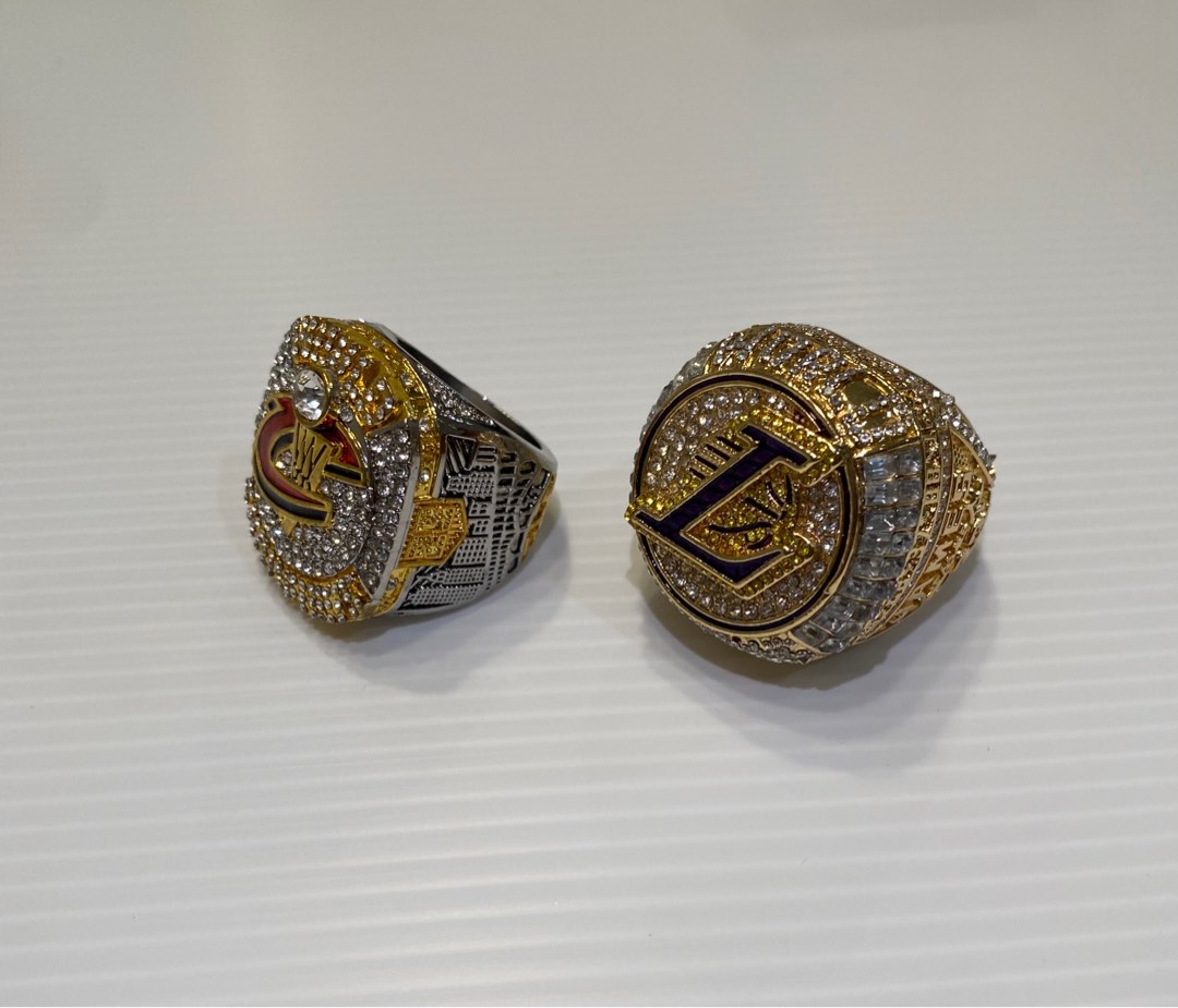 Lebron James 2016 2022 NBA ChampionRings, Men's Fashion, Watches ...