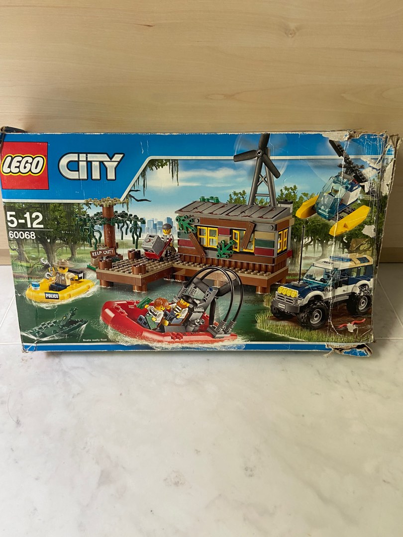Lego City swamp hideout 60068, Hobbies & Toys, Toys & Games on Carousell