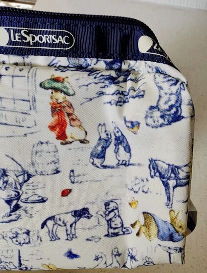 LeSportsac X Peter Rabbit square pouch, Women's Fashion, Bags & Wallets ...