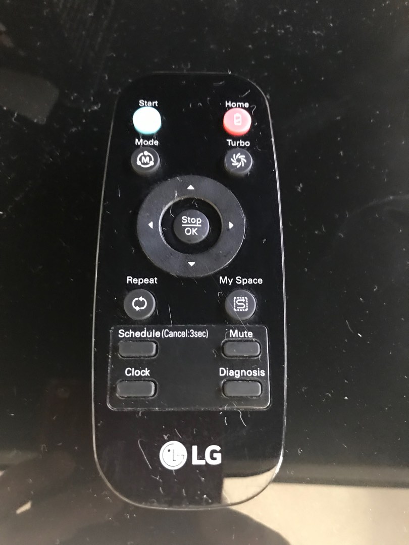 LG robot vacuum remote controller, TV & Home Appliances, Vacuum Cleaner ...