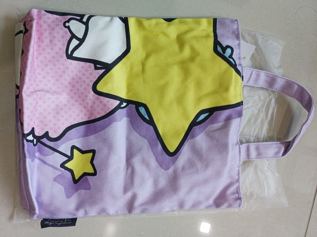 Little twin stars tote bag sanrio japan, Women's Fashion, Bags ...