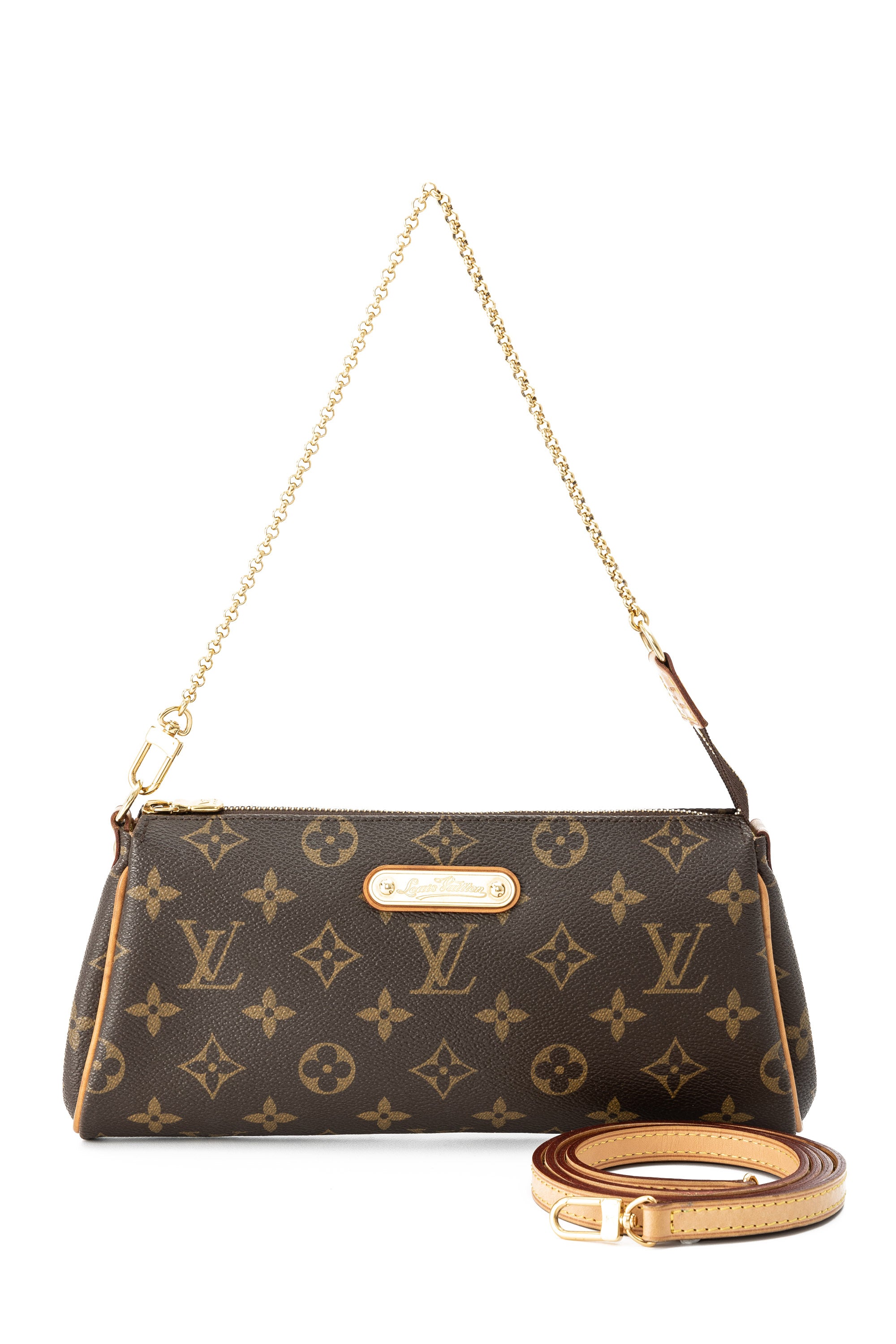 Louis Vuitton LV Eva Clutch Monogram coated canvas oxluxe, Luxury, Bags ...