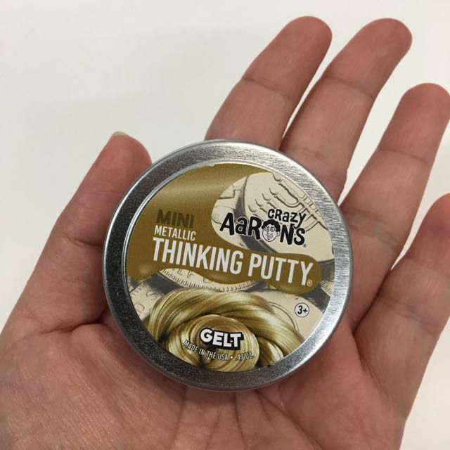 [Made with REAL 24K GOLD] Crazy Aaron's Thinking Putty Limited Rare ...