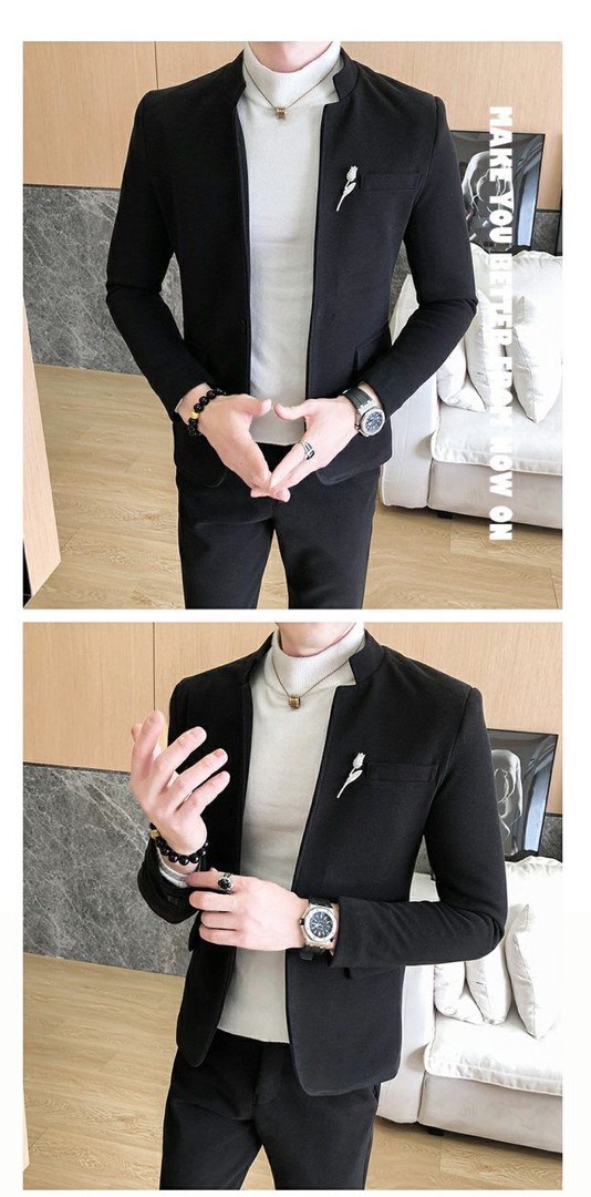 Male Blazzer, Men's Fashion, Coats, Jackets and Outerwear on Carousell