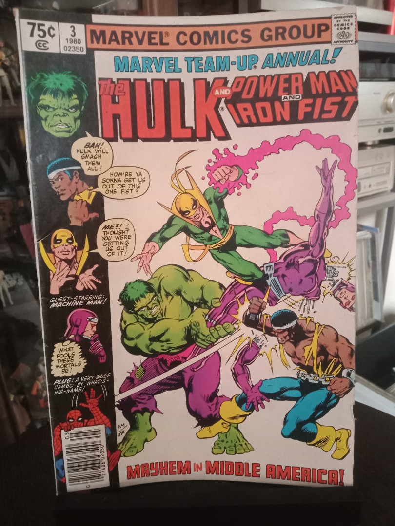 Marvel Team Up #3: The HULK & Power Man and Iron Fist, 1980, Hobbies ...