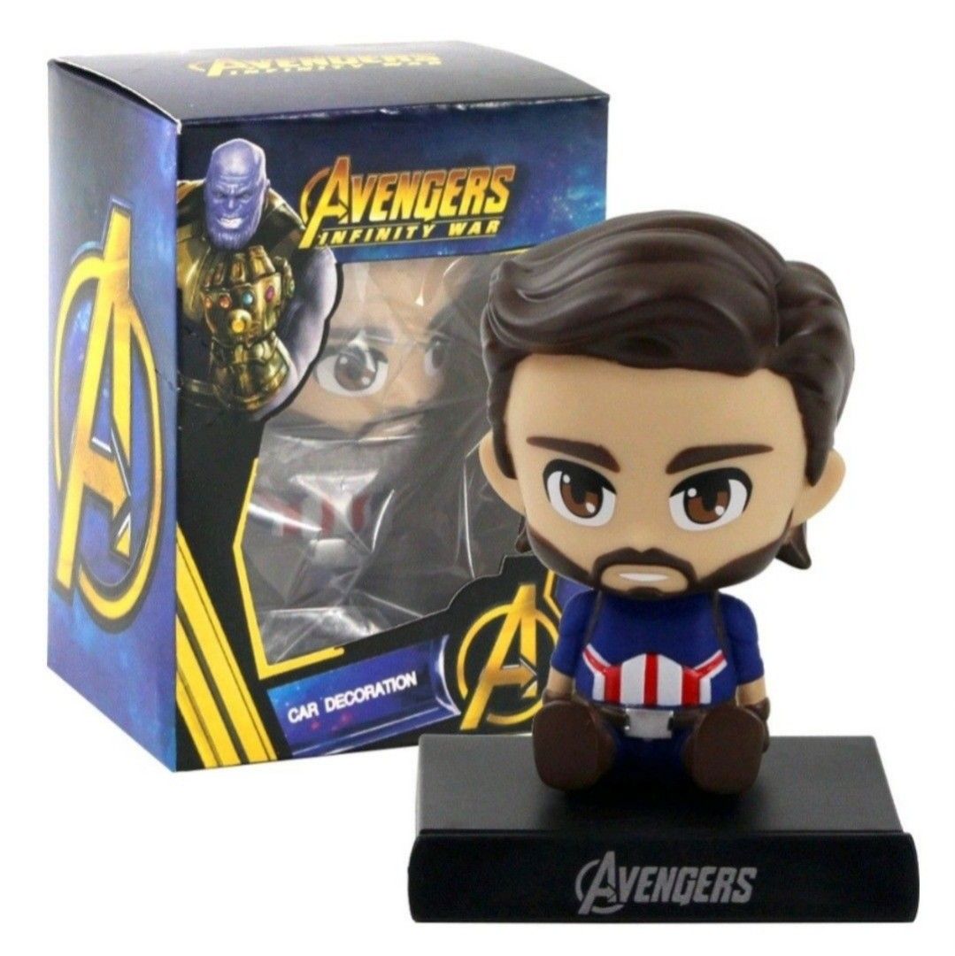 Marvel The Avengers 8pc Set 2nd Generation Superhero Thanos The ...