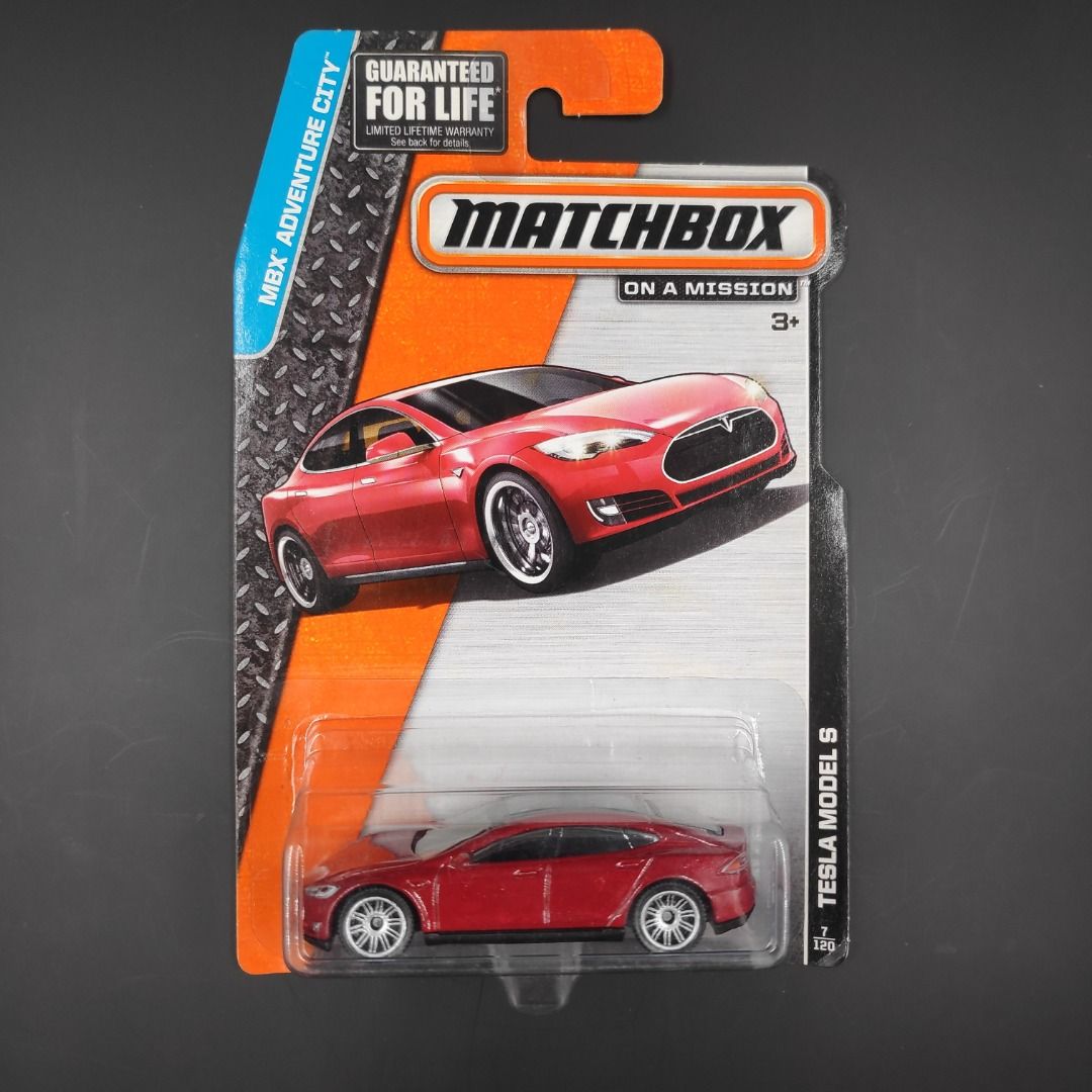Matchbox Tesla Model S, Hobbies & Toys, Toys & Games on Carousell